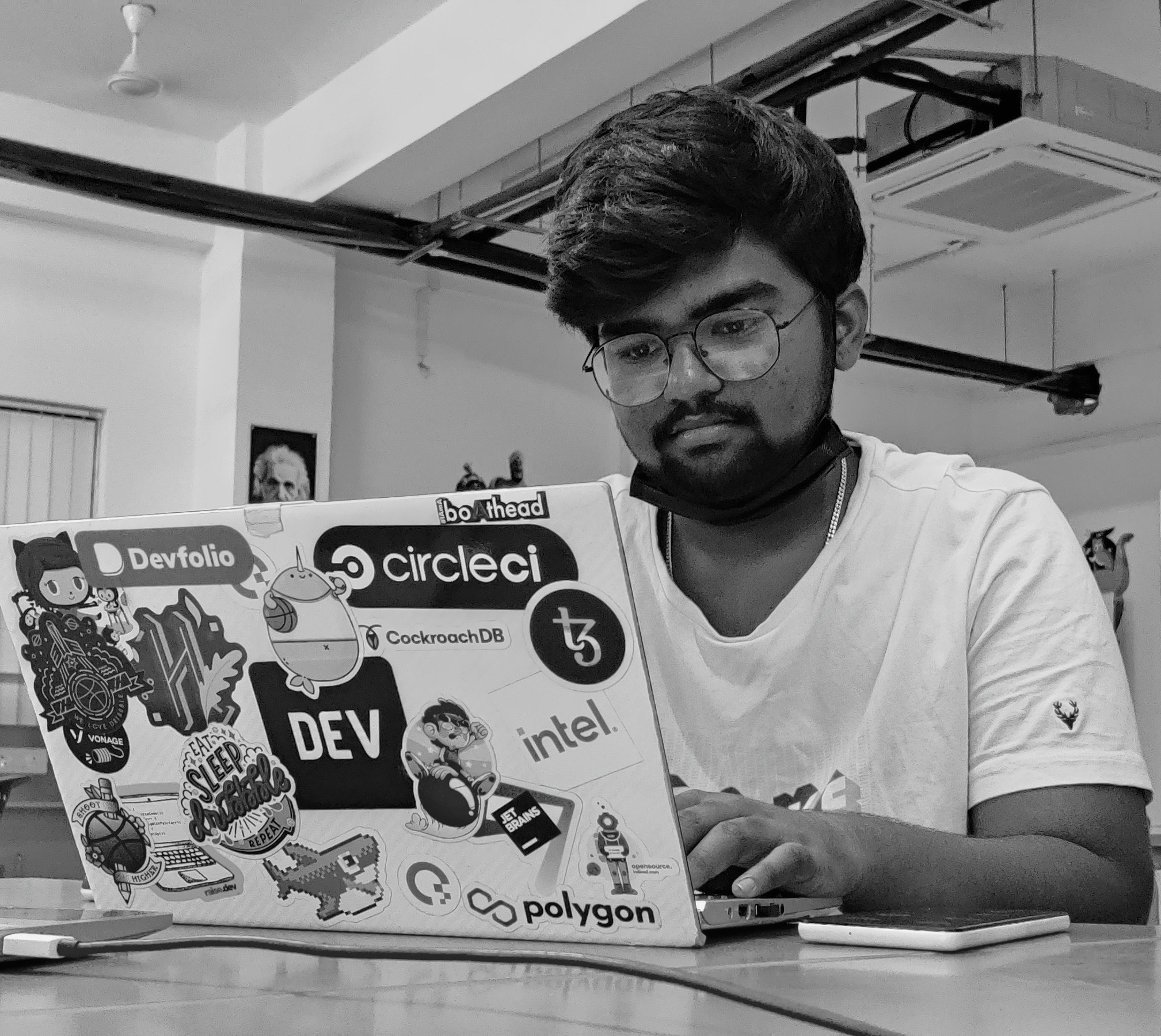 Bento Grid Portfolio landing page template